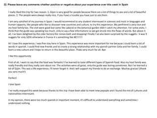 Tips spanish mobility student survey | PPT