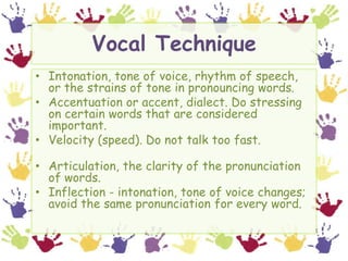 Tips speaking in the public. | PPTX