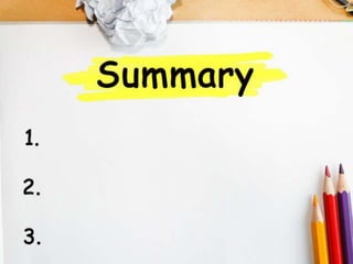 TIPS ON SUMMARY WRITING | PPT