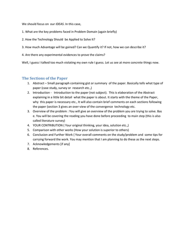 Writing Research Paper - Tips For Students | PDF