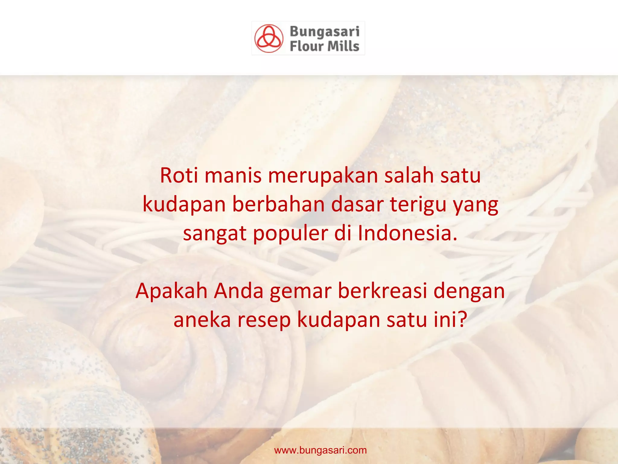 Tips sukses membuat roti | PPT