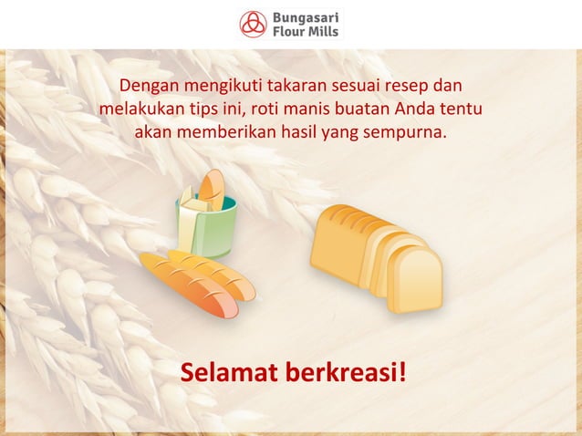 Tips sukses membuat roti | PPT
