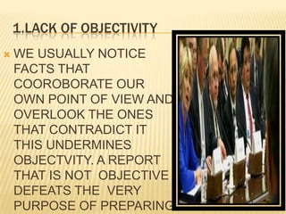 Tips to avoid while writing report | PPT