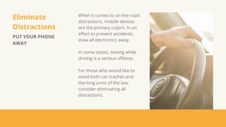 Tips to be a Safe Driver | PDF