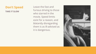 Tips to be a Safe Driver | PDF