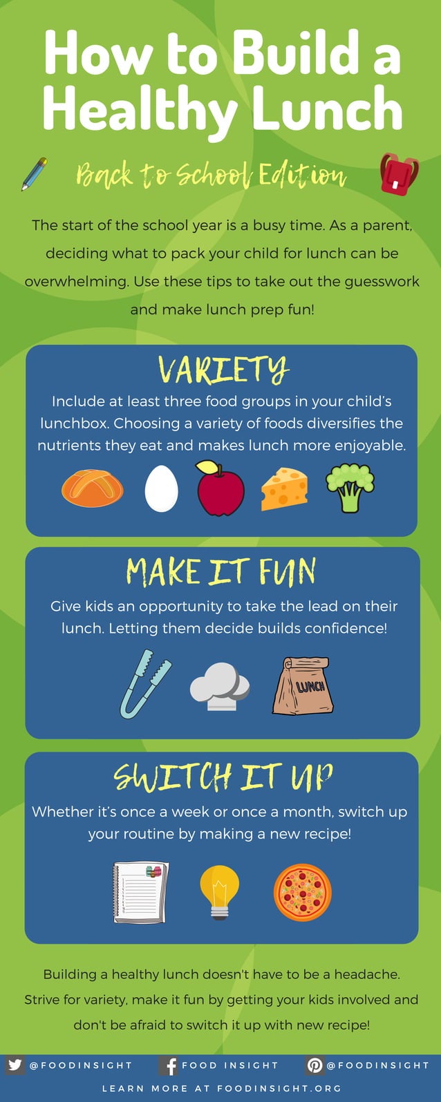 3 Tips to Build a Healthy School Lunch | PDF