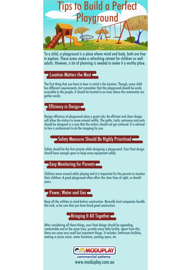Tips to Build a Perfect Playfround | PDF