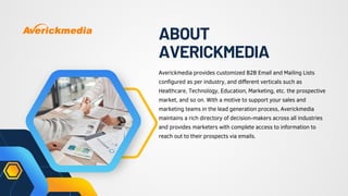 Tips to Build Email List for B2B business | PPT