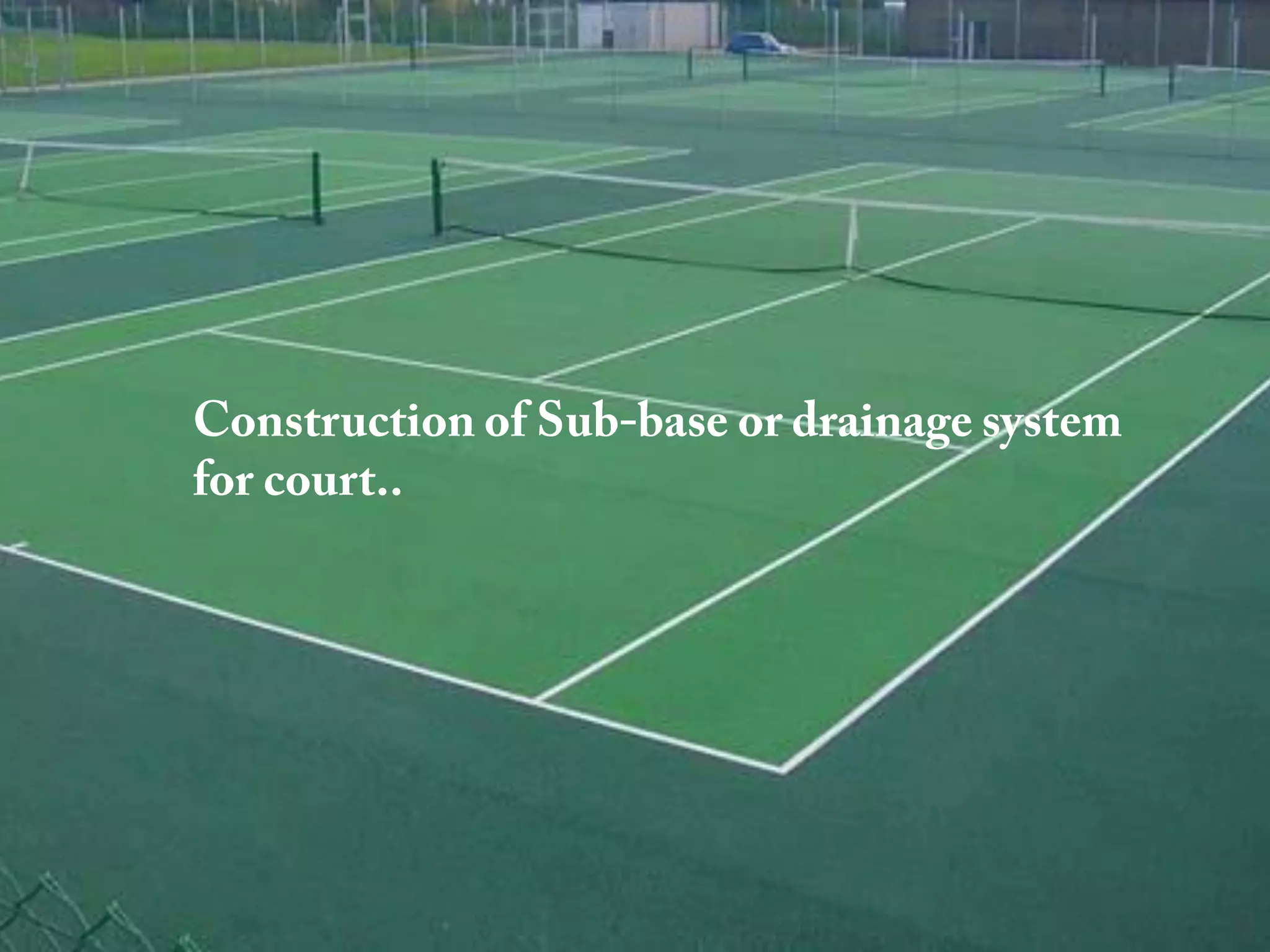 Tips To Build Tennis Court In The Backyard | PDF