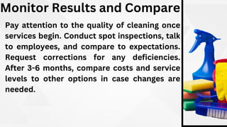 Tips to choose the best commercial cleaning services.pdf