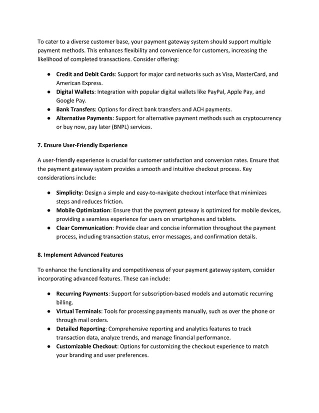 Tips To Create The Best Payment Gateway System Pdf Internet Computing