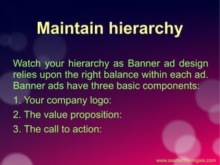 Tips to design a perfect banner ad | PPT