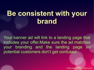 Tips to design a perfect banner ad | PPT
