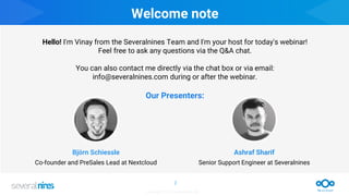 Tips to drive maria db cluster performance for nextcloud | PPTX