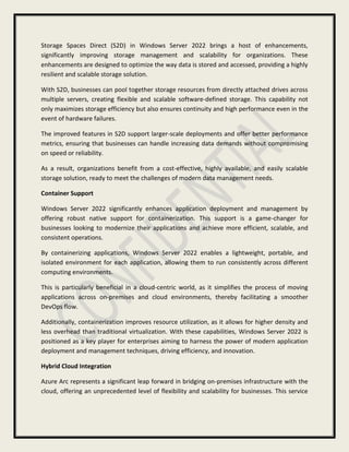 Tips To Elevate Your IT Game with Windows Server 2022 | PDF