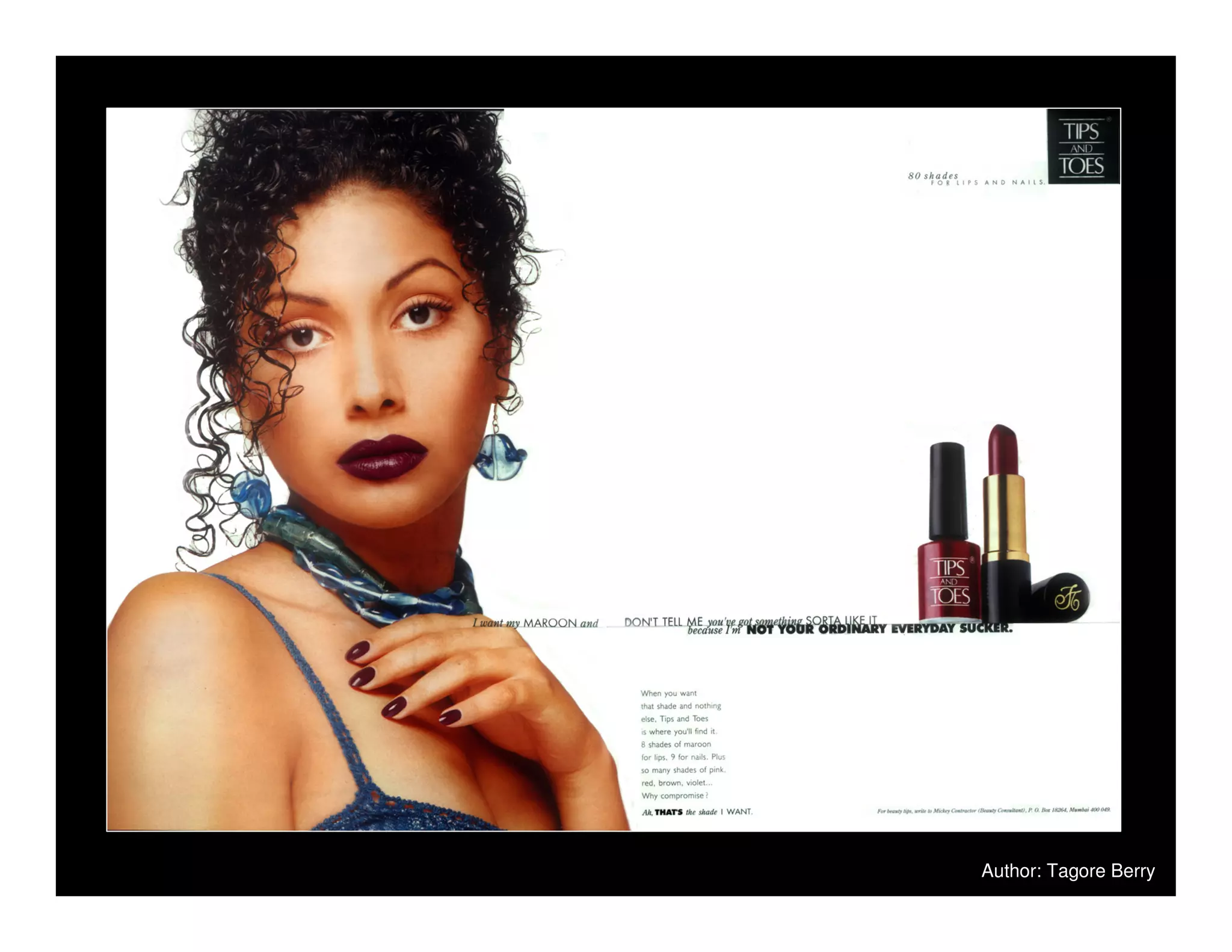 Tips & Toes Print ad Campaign | PDF