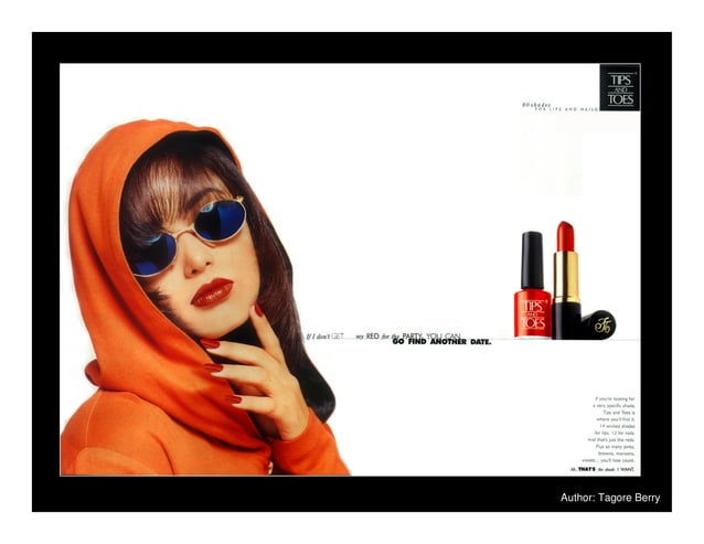Tips & Toes Print ad Campaign | PDF