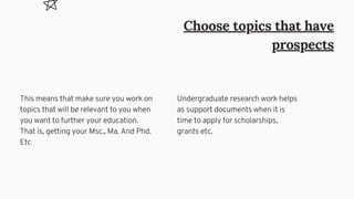 Tips to find good project project topics for your graduate research | PDF