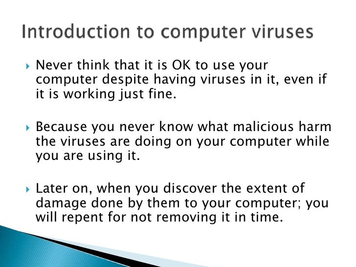 Tips to get rid of viruses from your computer