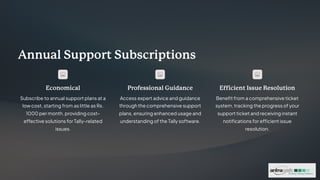 Tips To Get Tally Support At The Earliest. | PDF