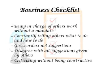 Handling Bossy Coworker | PPT