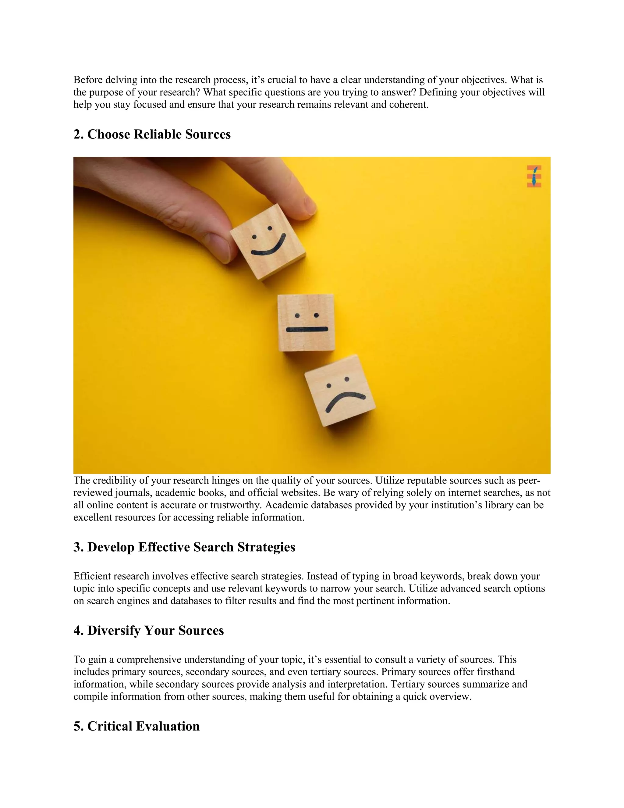 20 Tips To Improve Your Research Skills | Future Education Magazine | PDF