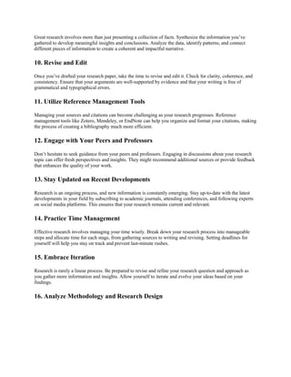 20 Tips To Improve Your Research Skills | Future Education Magazine | PDF