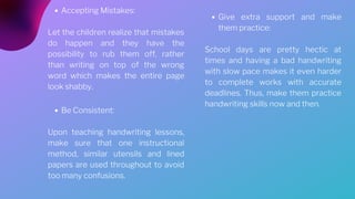 Tips to improve handwriting legibility | PPT