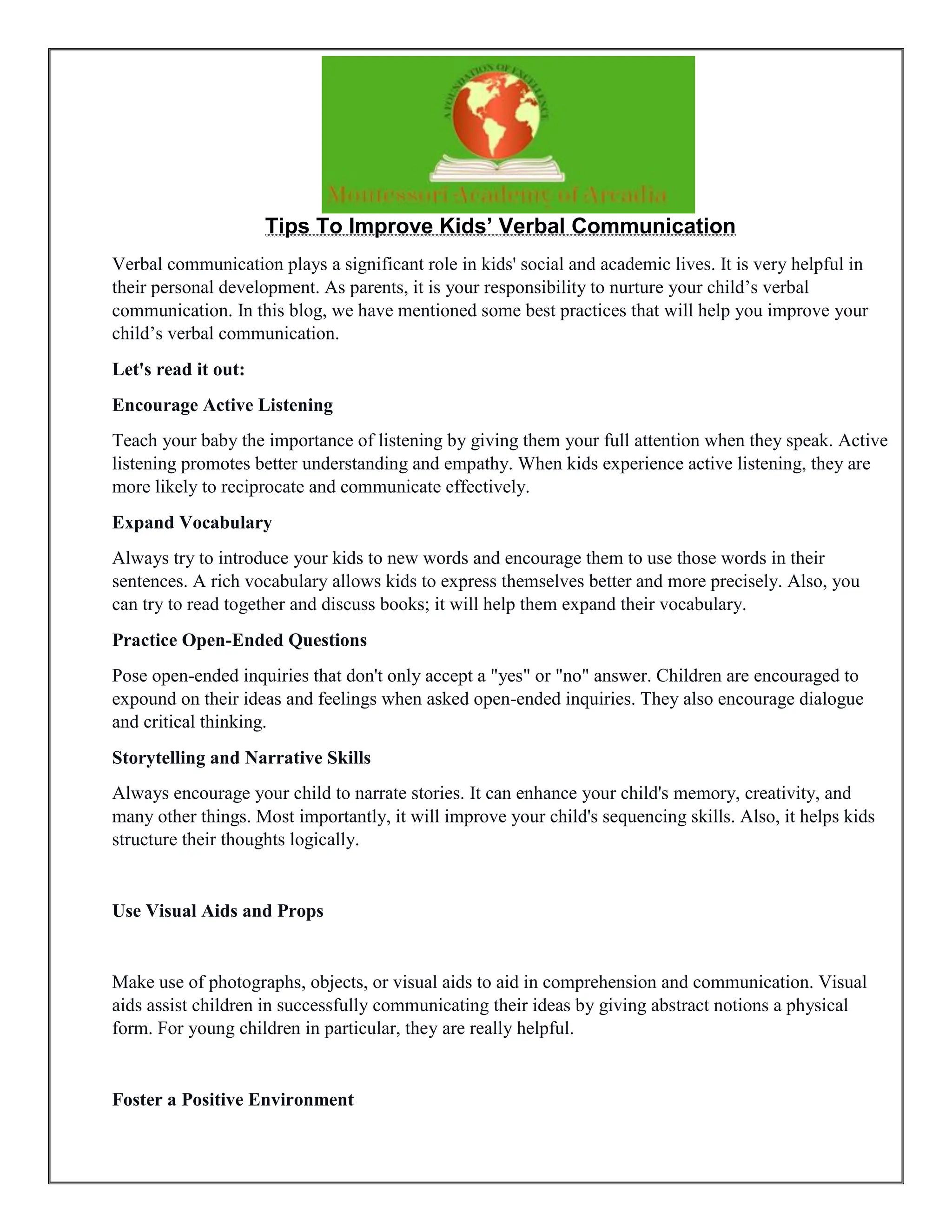 Tips To Improve Kids’ Verbal Communication.pdf