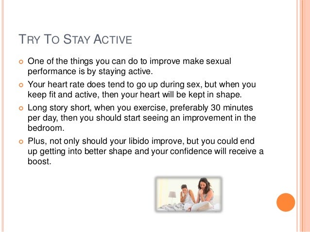 Tips To Improve Make Sexual Performance