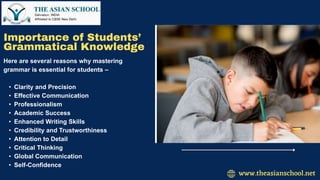 Tips to Improve Students’ Grammatical Knowledge | PPT