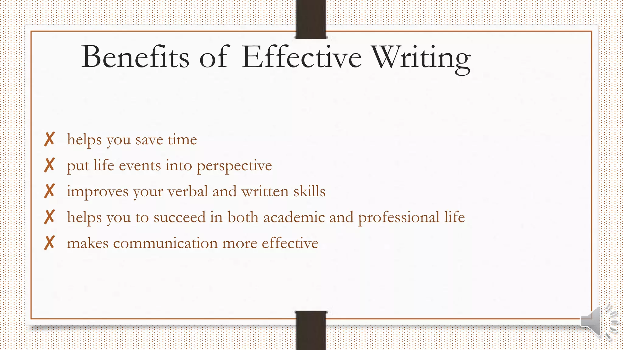 Tips To Improve Writing Skills | PPT