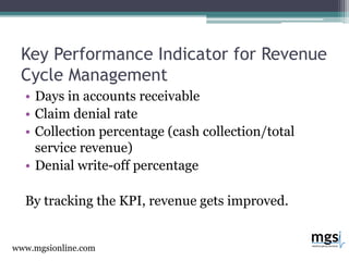 Tips to improve your RCM (Revenue Cycle Management) | PPT