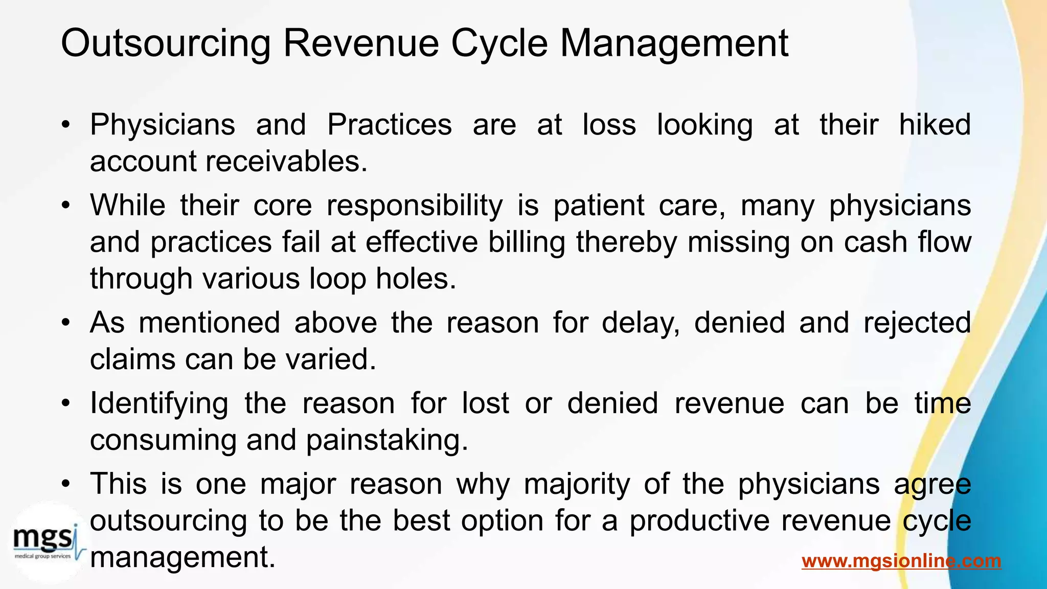 Tips to improve your revenue cycle management in 2020 | PPTX
