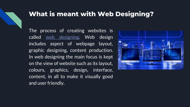 Tips to improve your web design | PPT