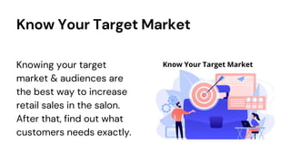 Tips to Increase Retail Sales in the Salon | PPTX