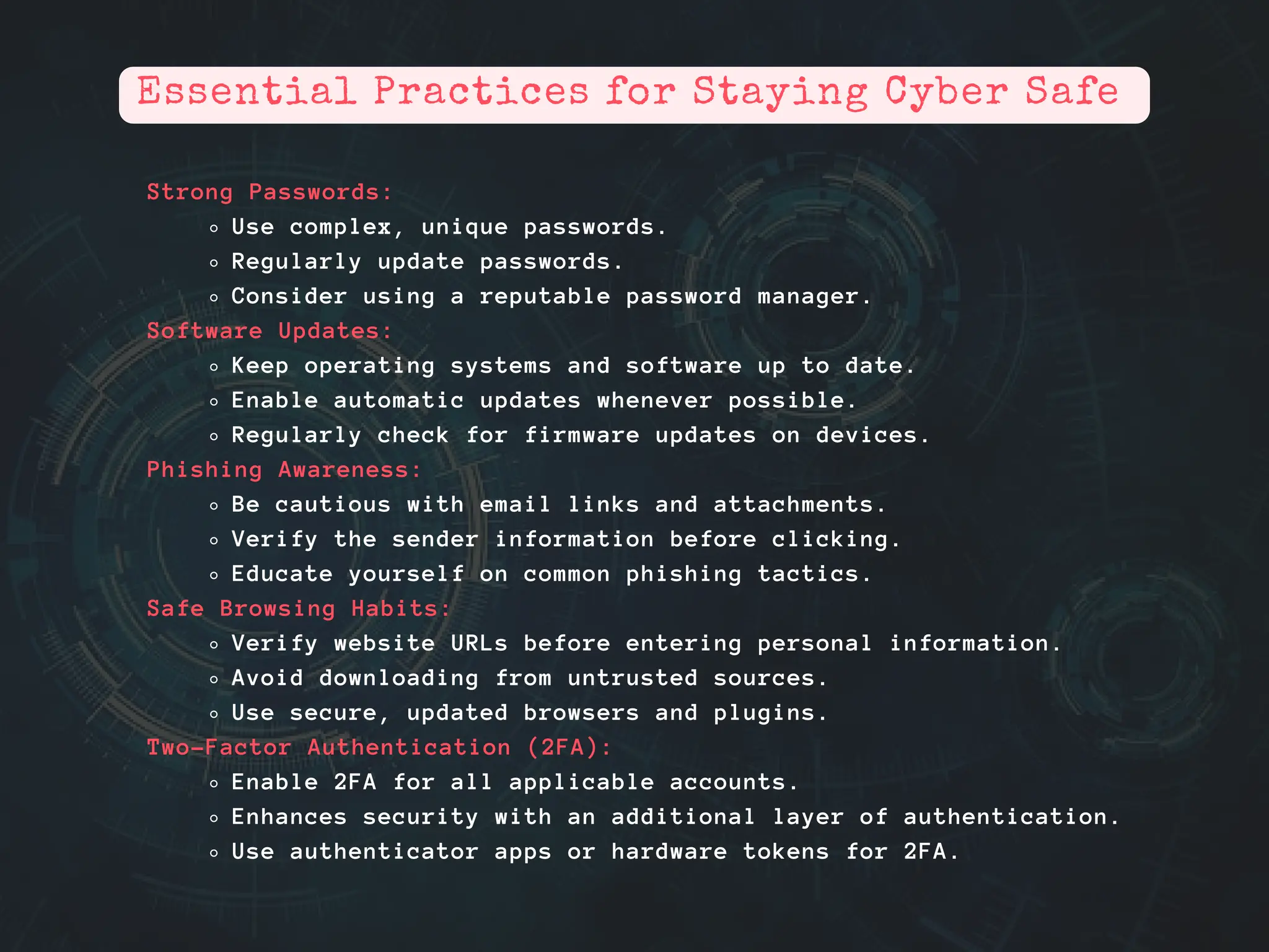 Cyber Safety | Cyber Safety Tips | Cybersecurity | PDF