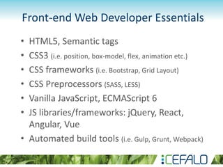 Tips to Kick-start your Software Engineering Career | PPT