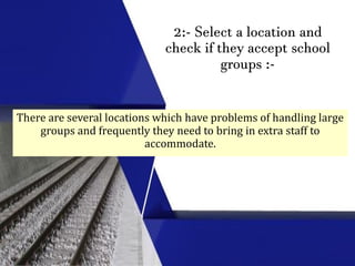 Tips To Organize School Trip | PDF