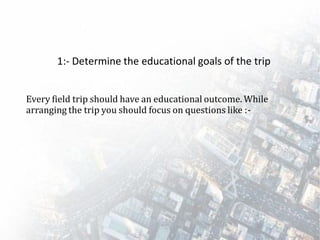 Tips To Organize School Trip | PDF