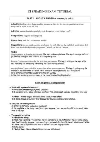 Tips to prepare the 3rd level oral exam 1 | PDF