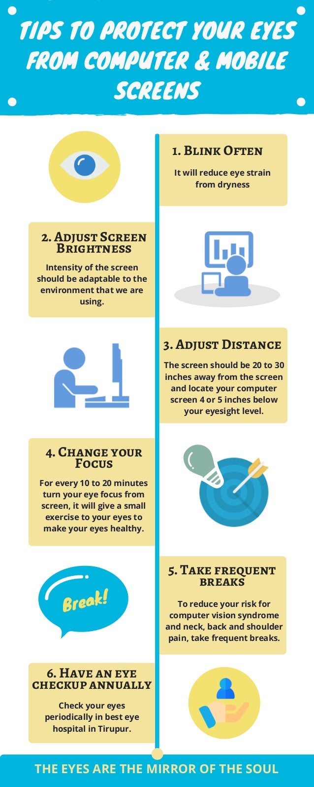 Tips To Protect Your Eyes From Computer Mobile Screens Tips To Protect Your Eyes From Computer Mobile Screens