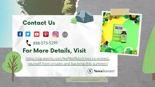 Tips To Protect Yourself from Viruses and Bacteria This Summer | PDF ...