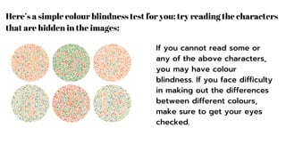 Educate Yourself On Colour Blindness | PPT