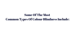Educate Yourself On Colour Blindness | PDF