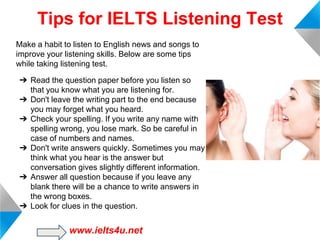 Tips to Score High in Your IELTS | PPTX