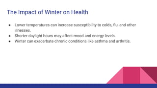 Some Major Tips To Stay Healthy In Winter | PDF