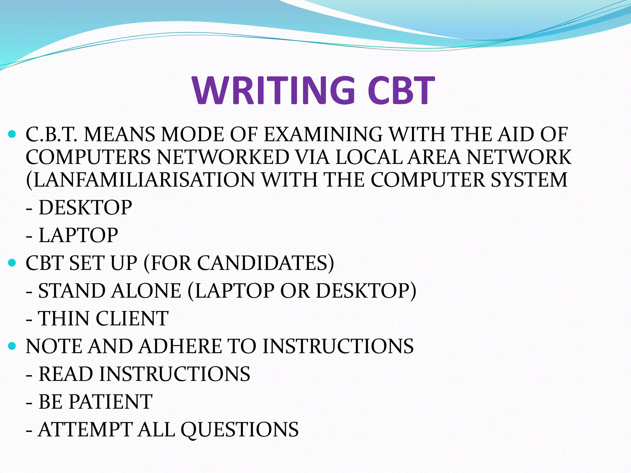 TIPS TO SUCCEEDING IN CBT.pptx