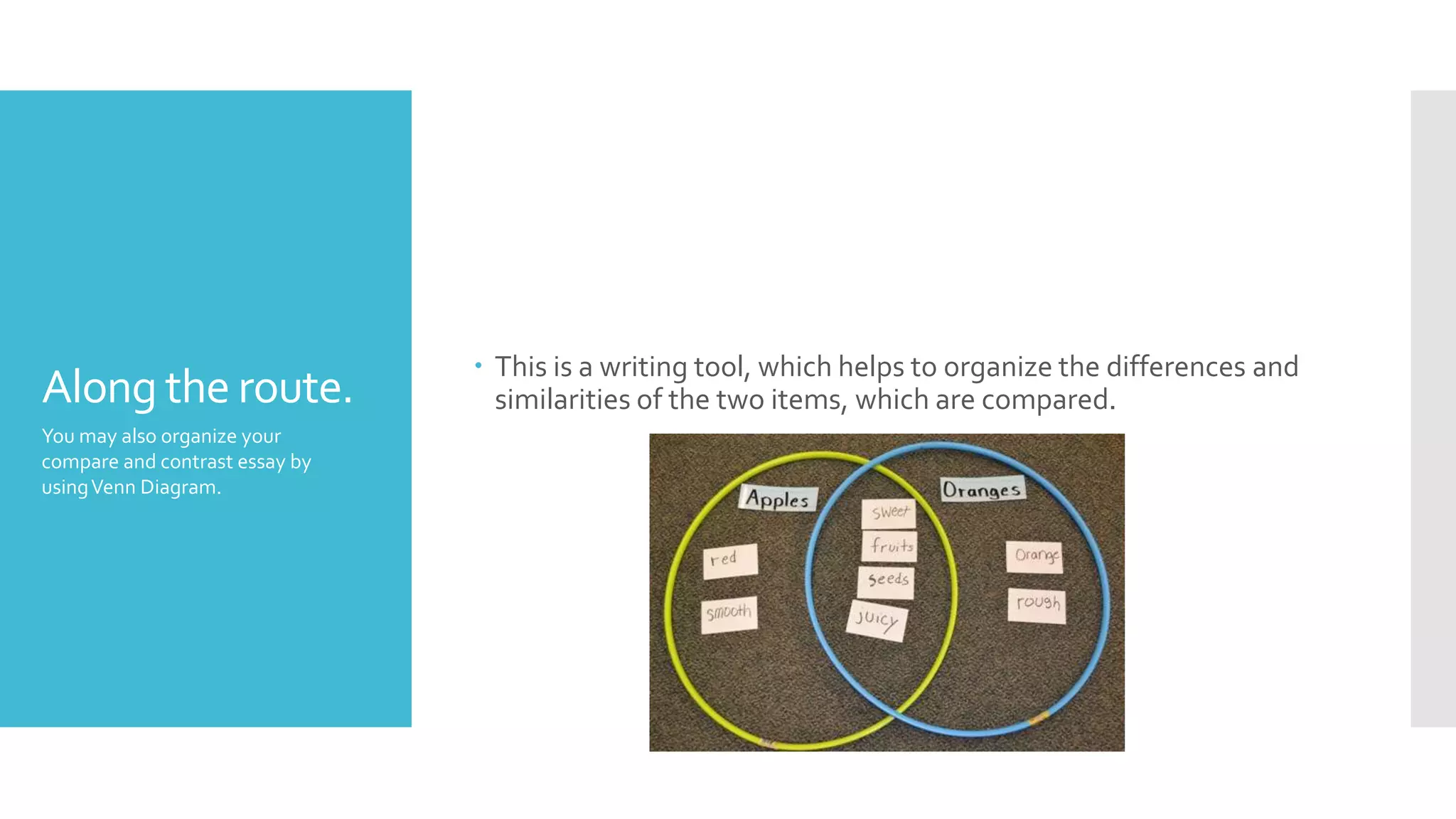 Tips to write a compare and contrast essay | PPTX