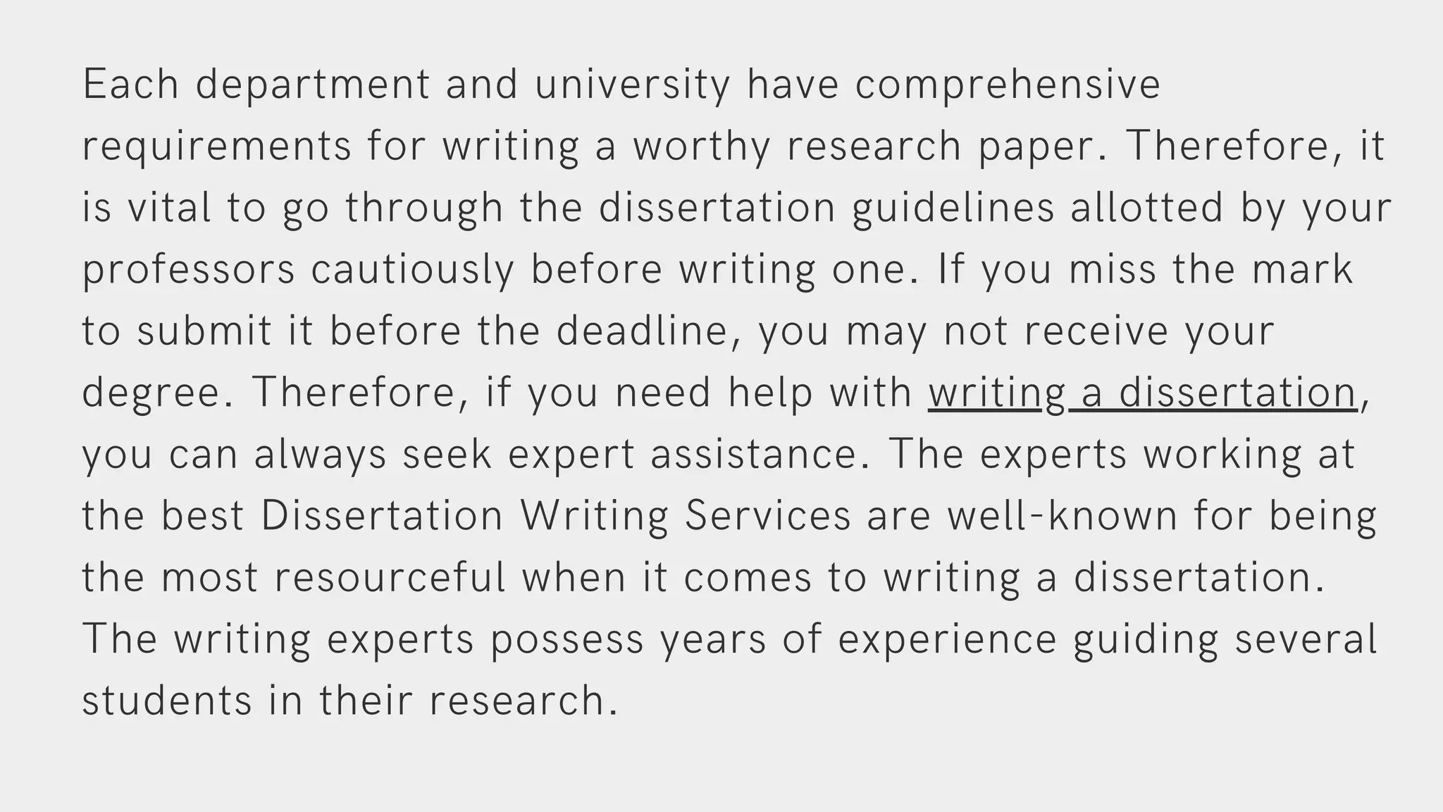 Tips to Write an Effective Dissertation | PDF